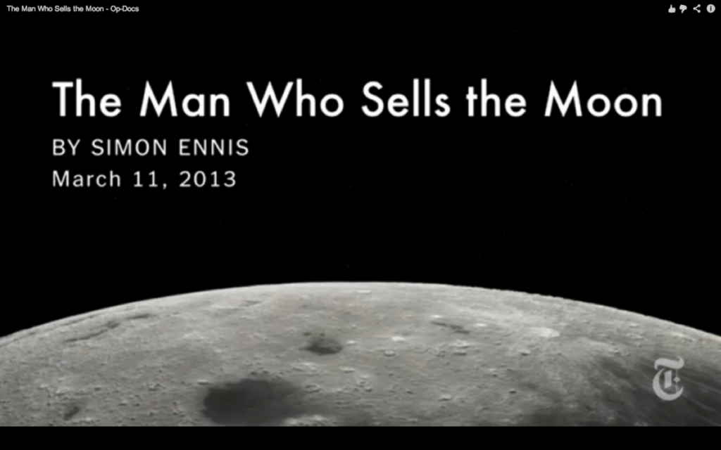 Top 5 investigative videos of the week: Moon property for sale - Salon.com