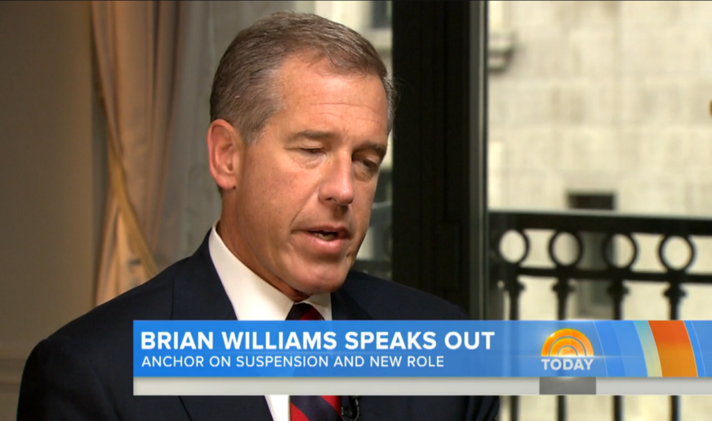 Brian Williams gives first interview since suspension: "This was ...