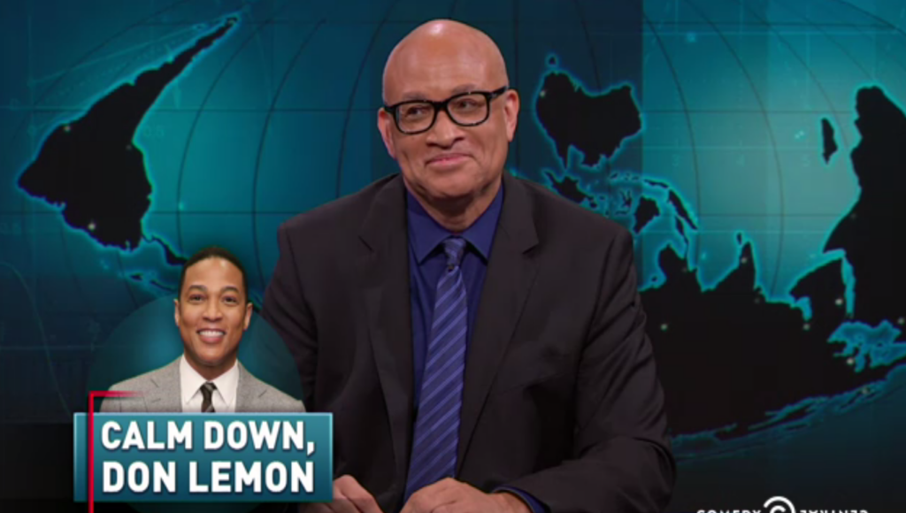 Larry Wilmore mocks CNN's Don Lemon for using the "literal race card ...