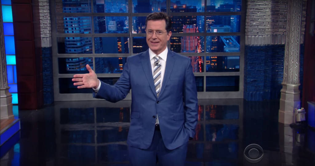 WATCH: Stephen Colbert dissects Trump's campaign woes and his secret ...