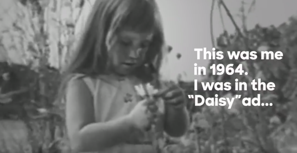 WATCH: Little girl from iconic "Daisy" political ad warns of nuclear ...