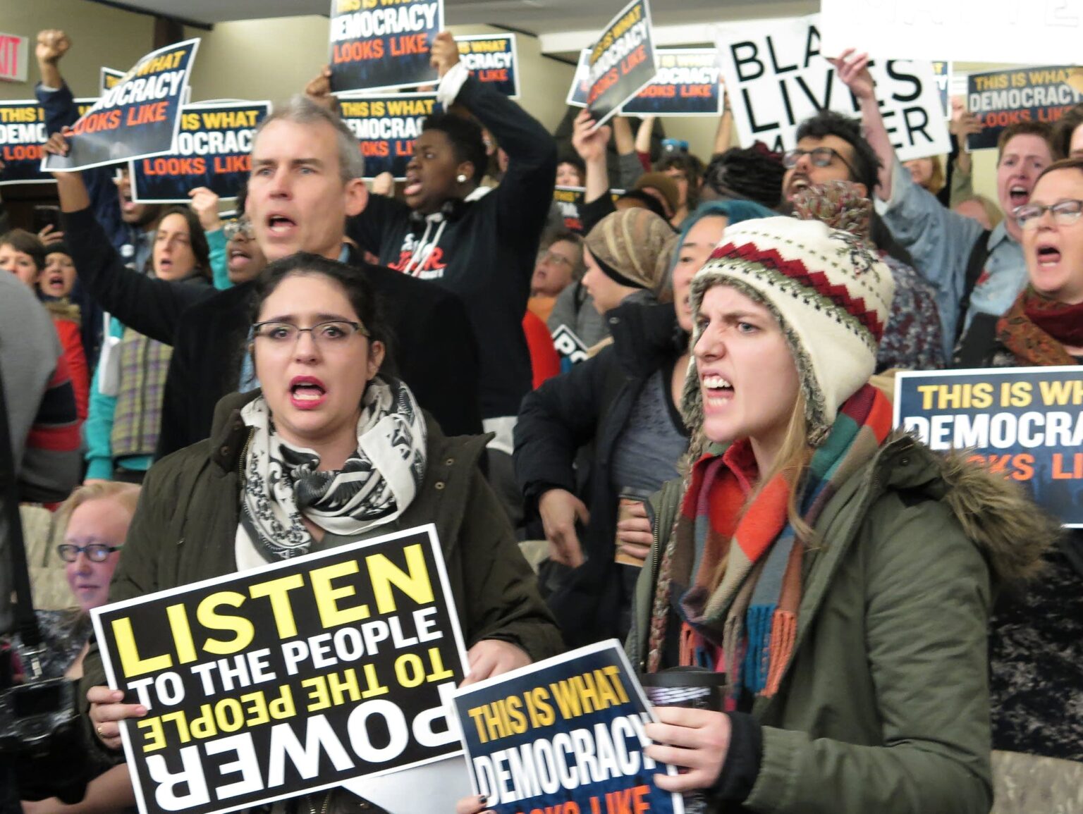 WATCH: Minnesota protesters erupt after Republicans pass bill to charge ...
