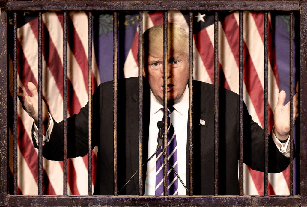 "The alternate reality Trump lives in is crumbling" with first criminal ...