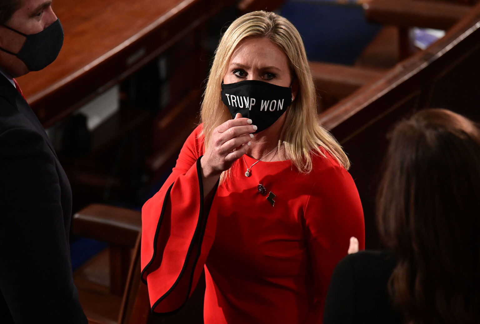 Marjorie Taylor Greene threatens fellow GOP congressman for offering to ...