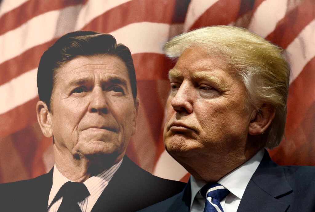 MAGA has consigned the Reagan Revolution to "the ash-heap of history ...