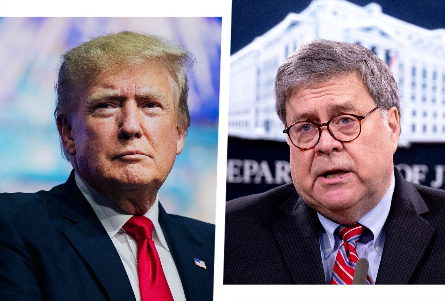 Trump gives Bill Barr the Truth Social treatment following appearance ...
