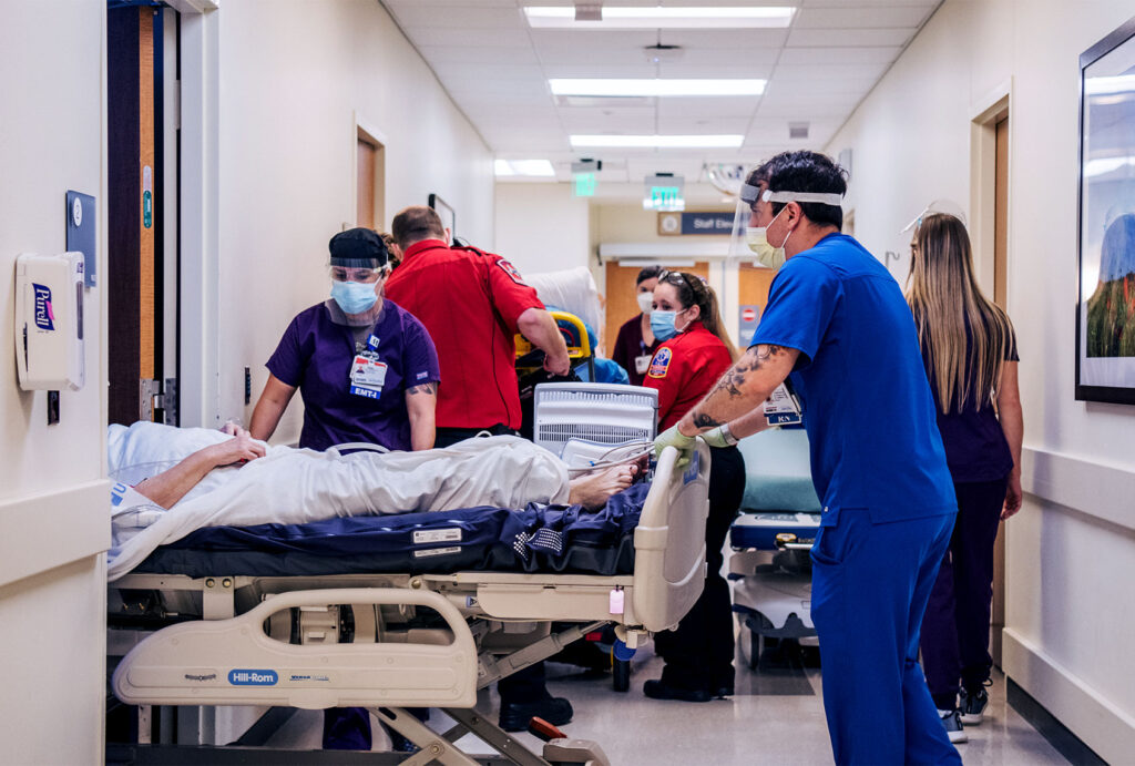 ERs are swamped with seriously ill patients, although many don’t have ...