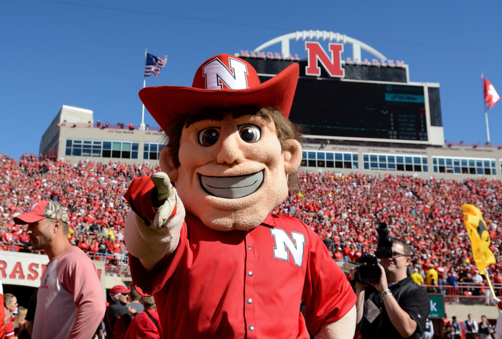 University of Nebraska alters mascot logo to omit hand gesture adopted ...