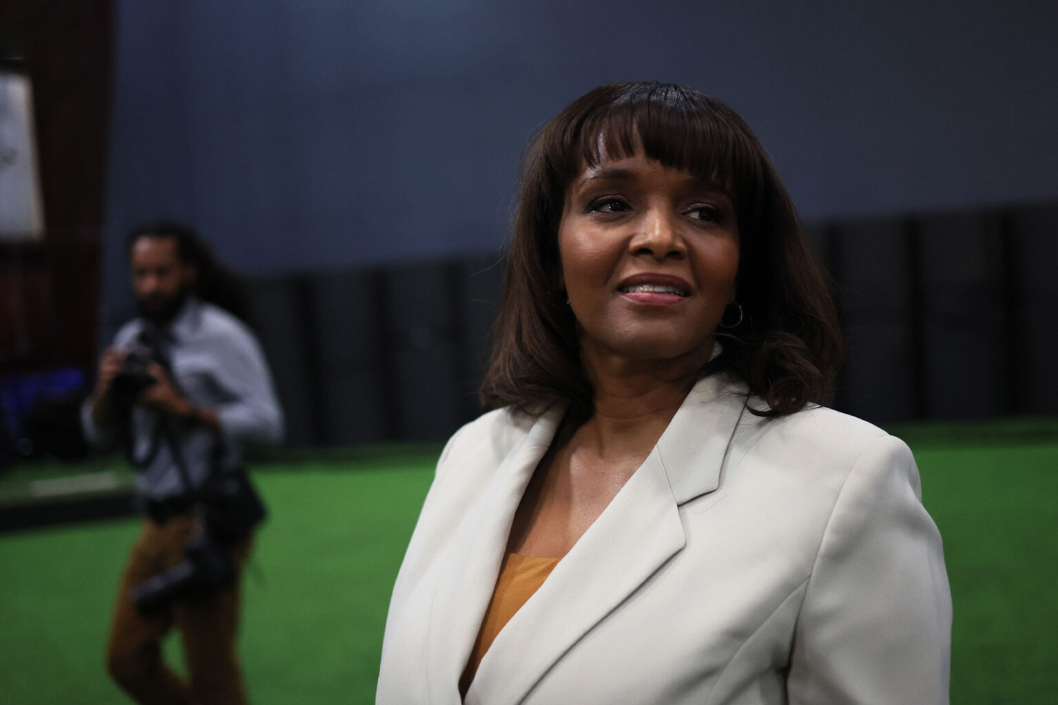 Photos: Pennsylvania Republican Kathy Barnette caught marching on ...