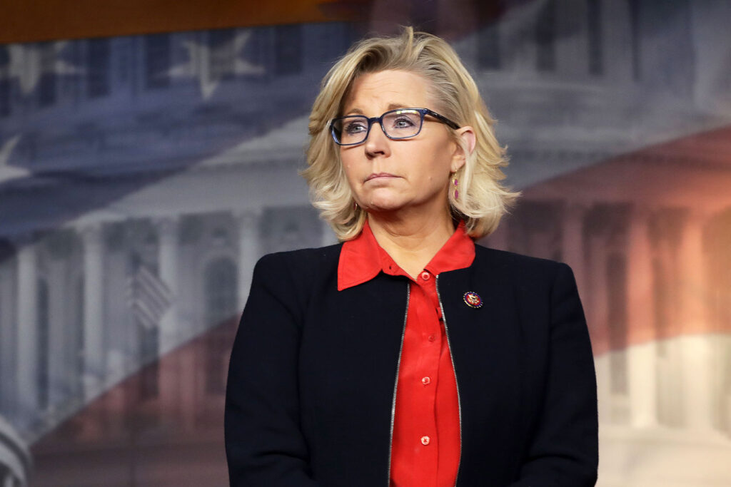 Trump attacks "low IQ" Liz Cheney after she rallies with Kamala Harris ...