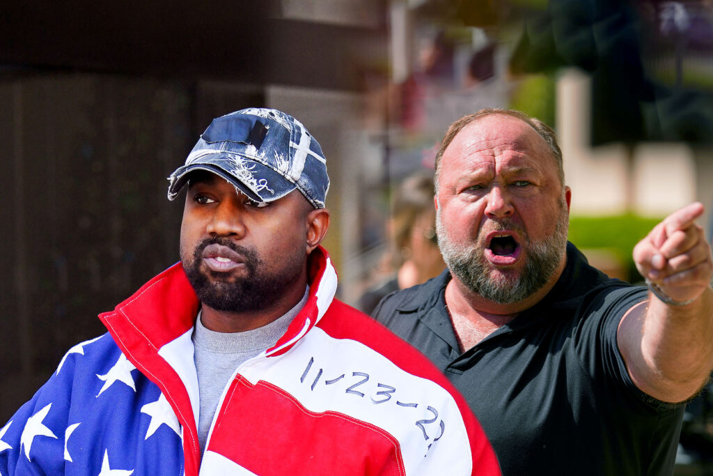 Kanye's tragicomic, antisemitic Alex Jones meltdown: Absurdism in the ...