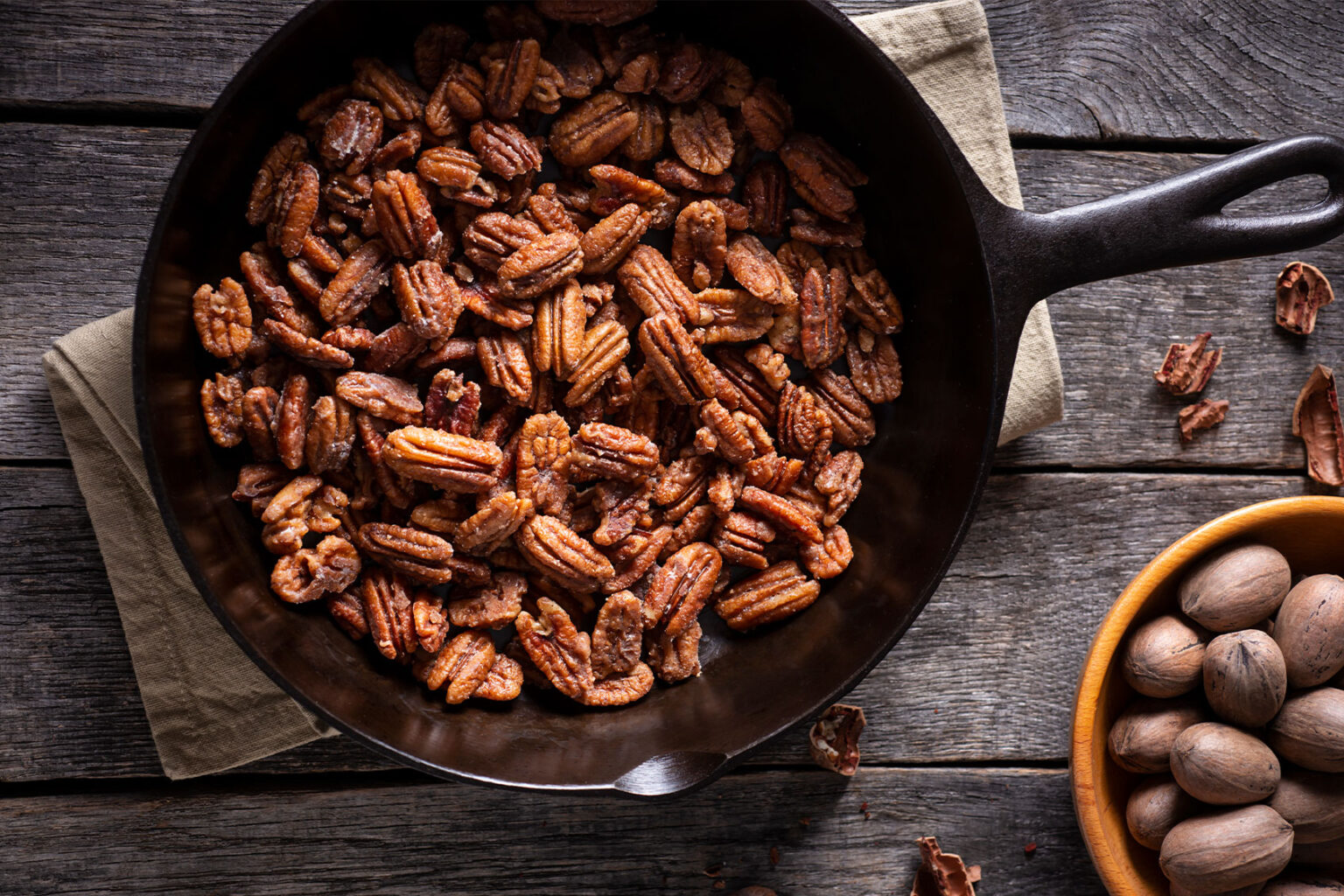 In my family, celebrations call for these sweet, spicy "party pecans ...