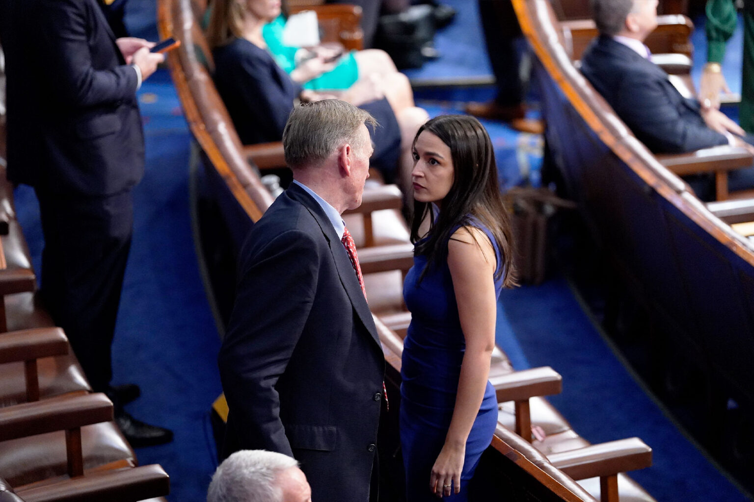 "We're open to that": AOC floats speaker deal with GOP after talks with ...