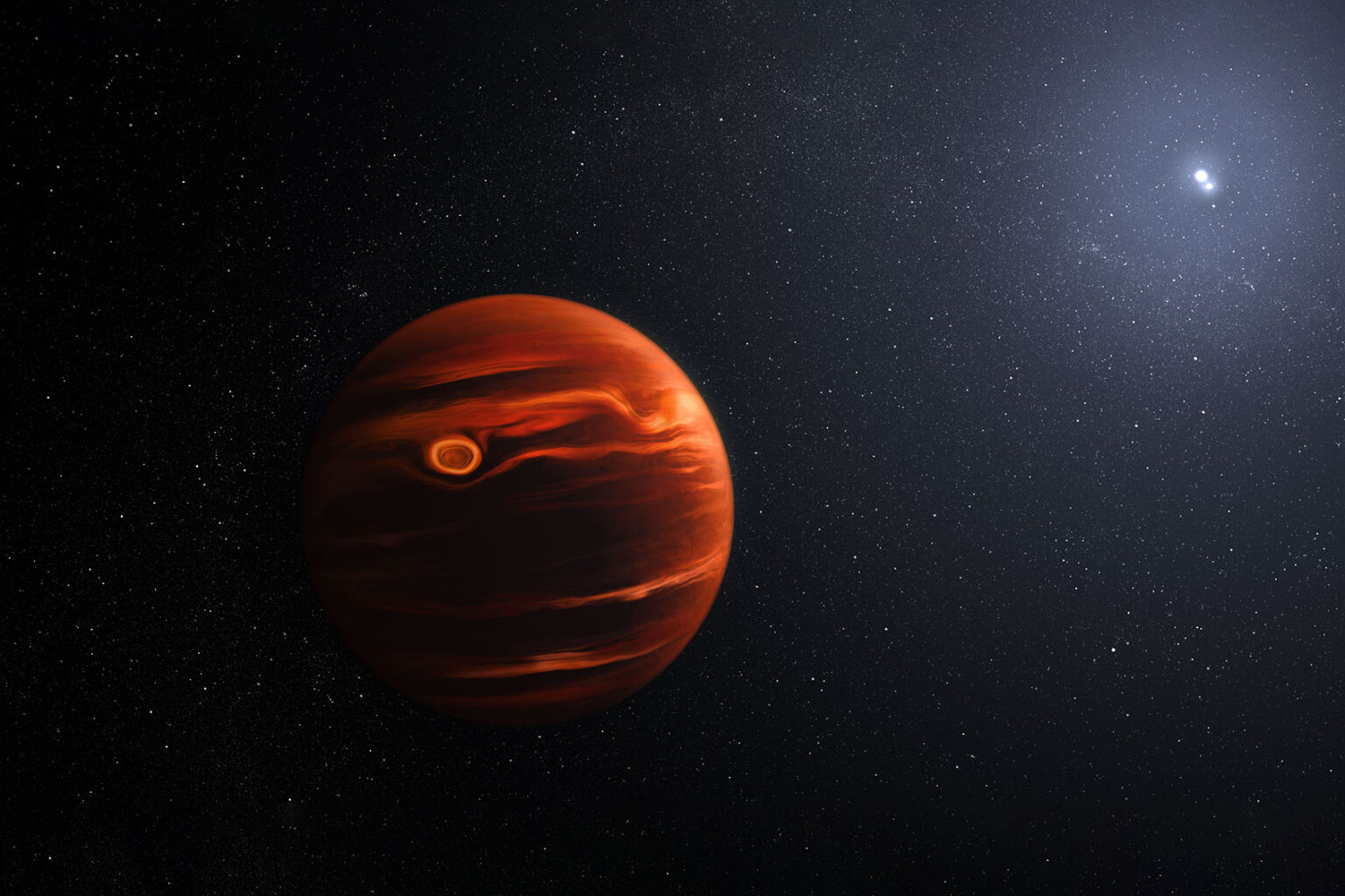 Webb telescope finds an exoplanet with atmospheric sandstorms and ...