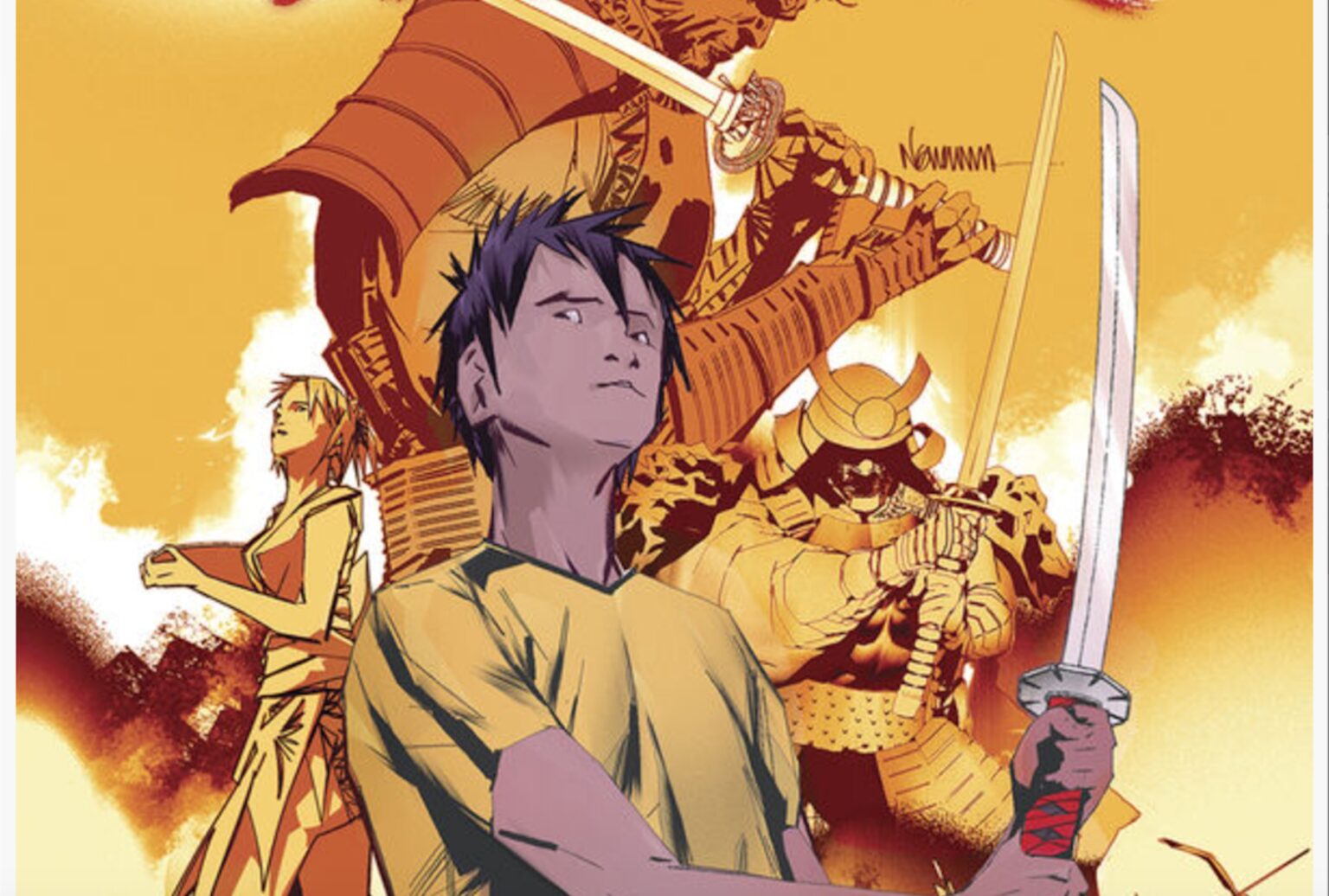 Matt Damon and George Takei, check out "White Savior," a samurai satire ...