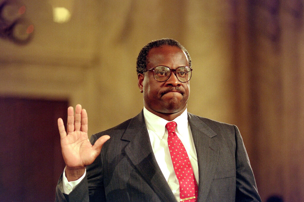 Senate Republicans stand by Clarence Thomas in the face of growing ...