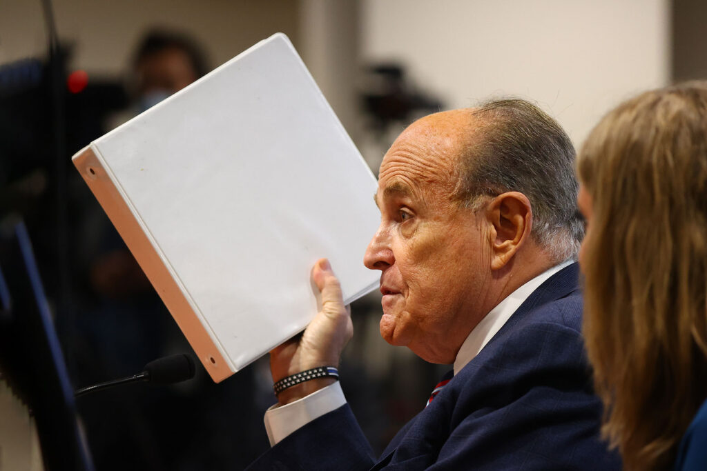 "That's an actual crime": Experts stunned at alleged Giuliani-Trump ...