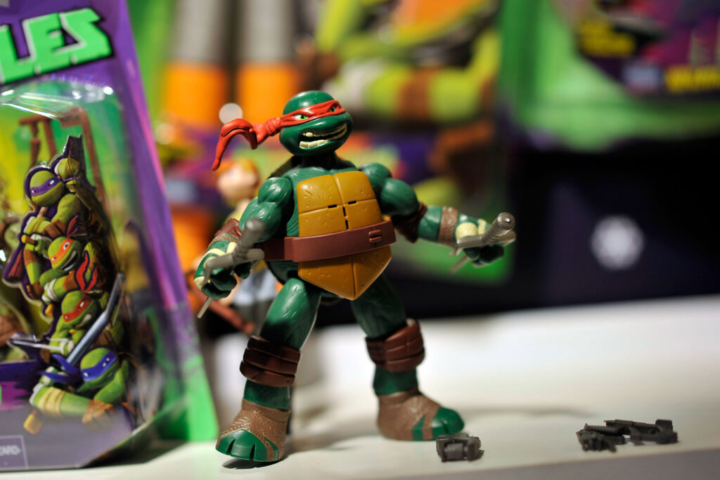 "Heroes in a half shell": The tactile appeal of the original "Ninja ...