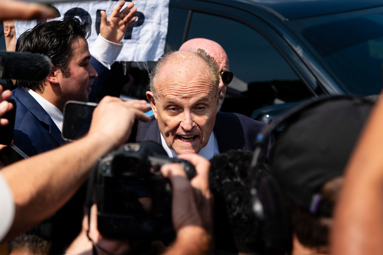 Rudy Giuliani's Newsmax "legal defense fund": Right-wing cable news ...