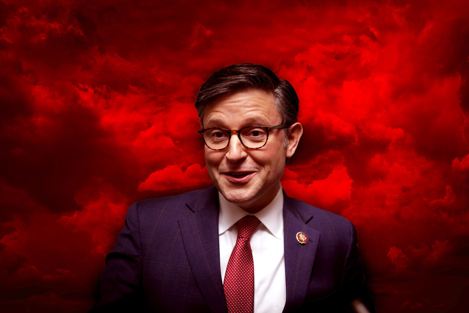 Mike Johnson claims to hate the devil. Maybe he should look in the ...