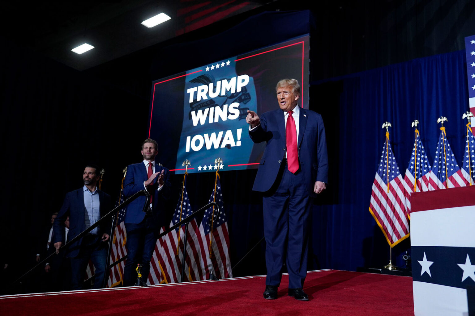 Trump's dominating Iowa win reveals massive cracks in his coalition ...