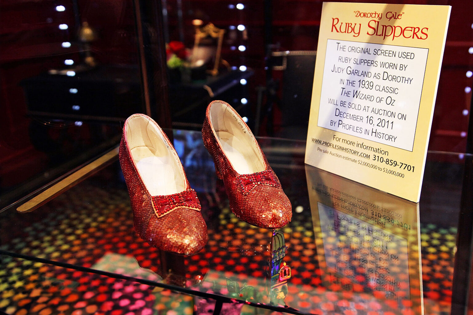 Dying thief gets no prison time for stealing "Wizard of Oz" ruby ...