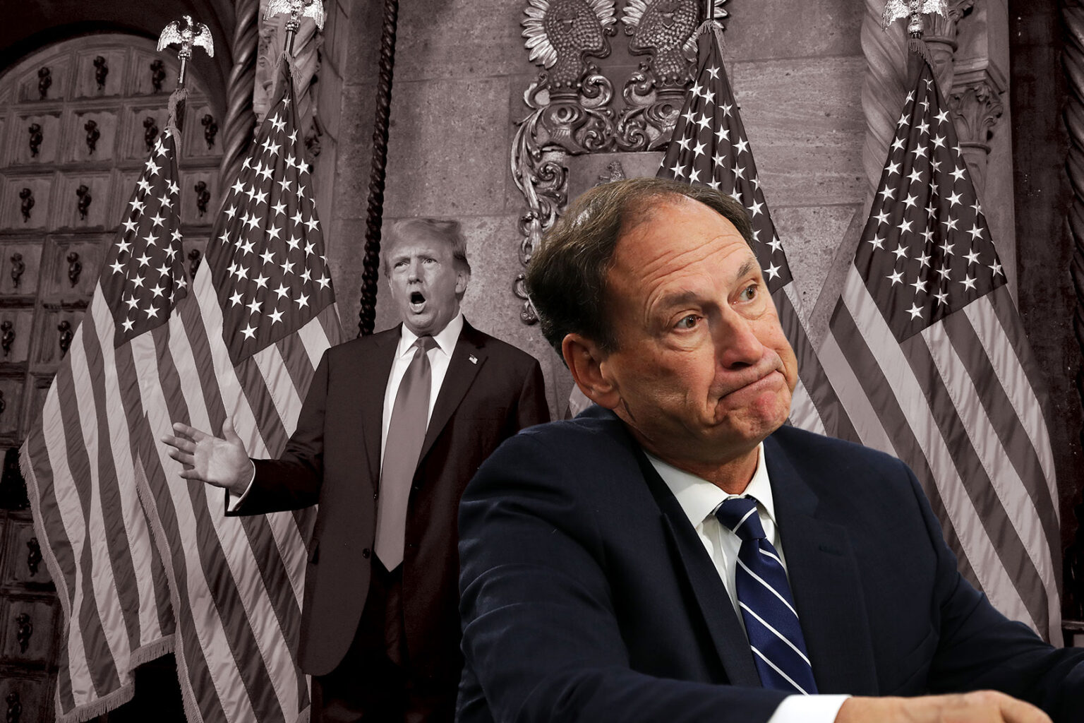 Samuel Alito displayed "stop the steal" symbol at home, days after Jan ...