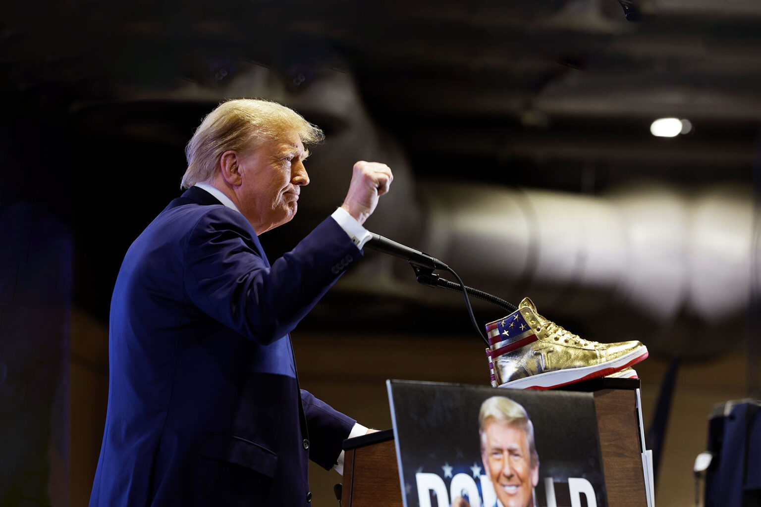 Trump sneakers and the MAGA uniform: Merchandising fascism to the ...