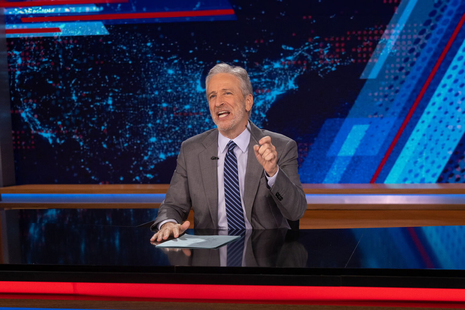 "There was no list”: Jon Stewart pokes fun at Trump DOJ's Epstein memo ...