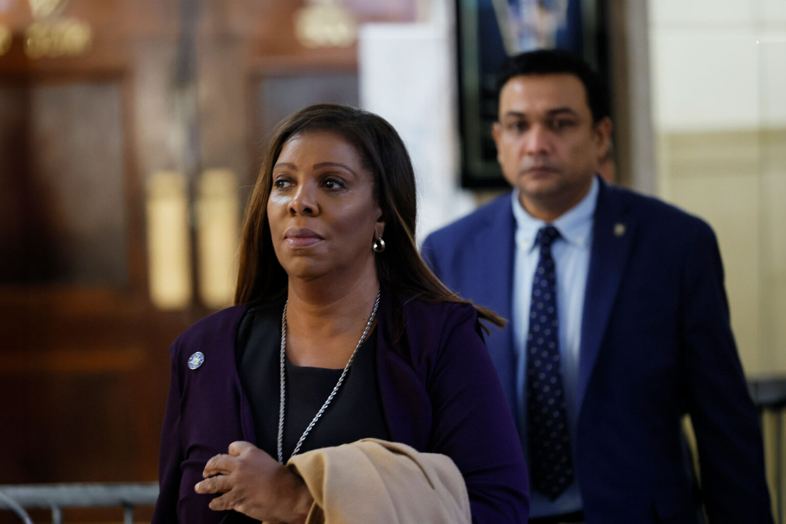 "She's on to something": NY AG Letitia James suggests Trump lawyers may have "withheld" evidence ...