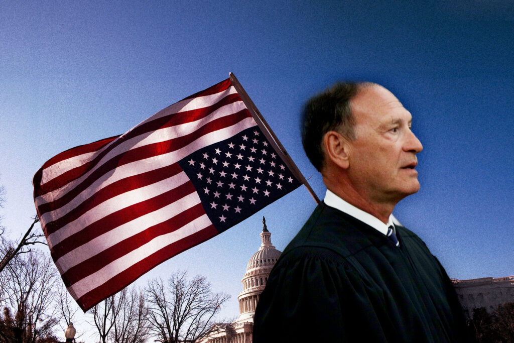 Samuel Alito's snide denial of his Jan. 6 flag is just as ugly as ...