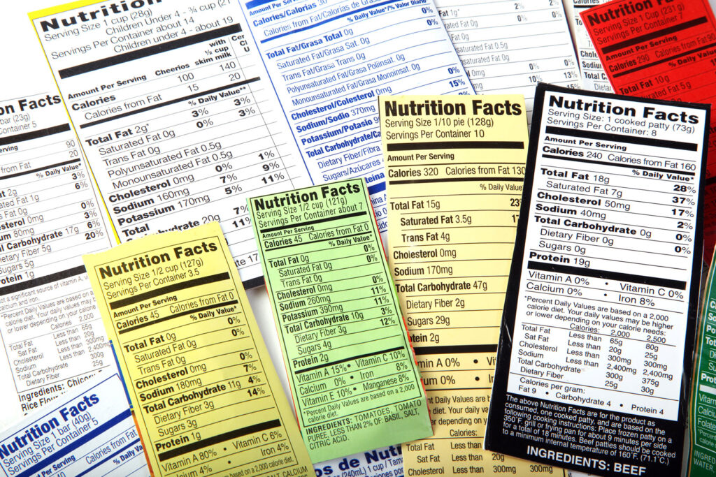 The FDA wants to place warning labels on food packages to combat ...