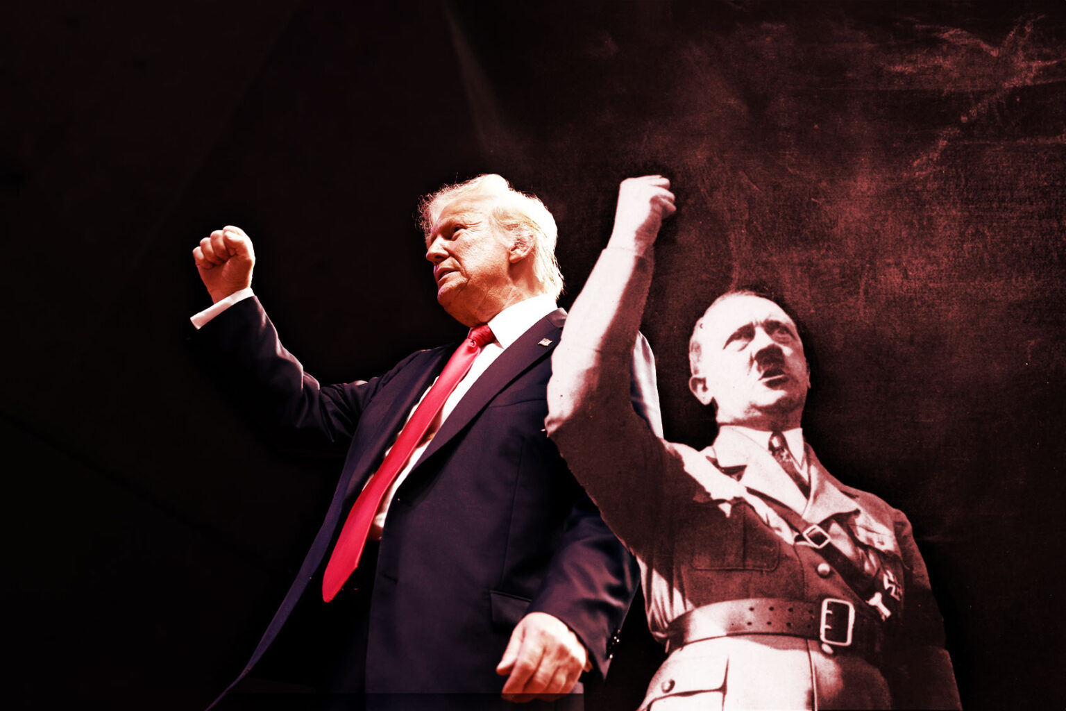 What unites Trump and Hitler: "Fierce determination and self-imposed ...