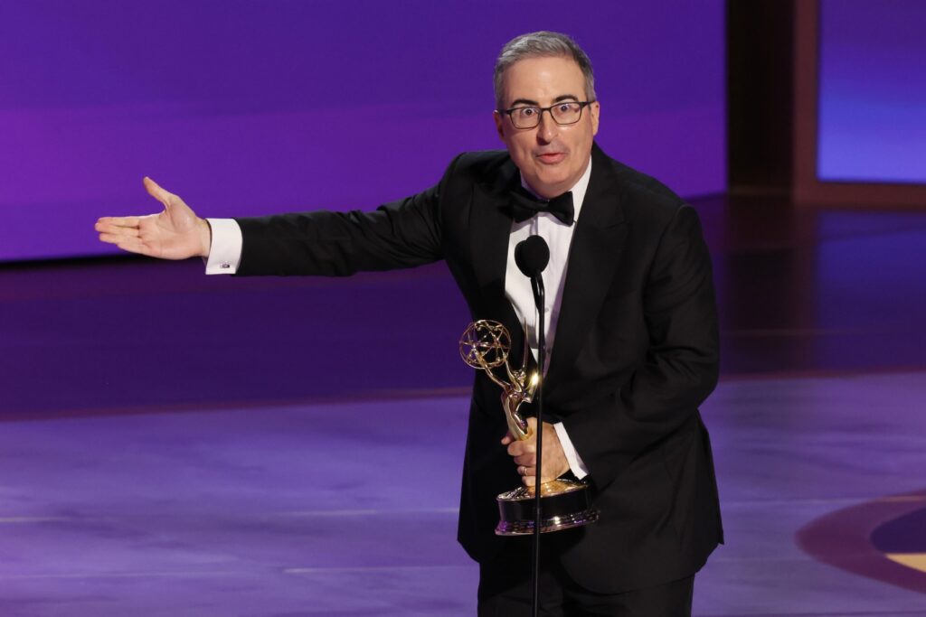"I feel like Sarah McLachlan right now": John Oliver thanks his dead ...