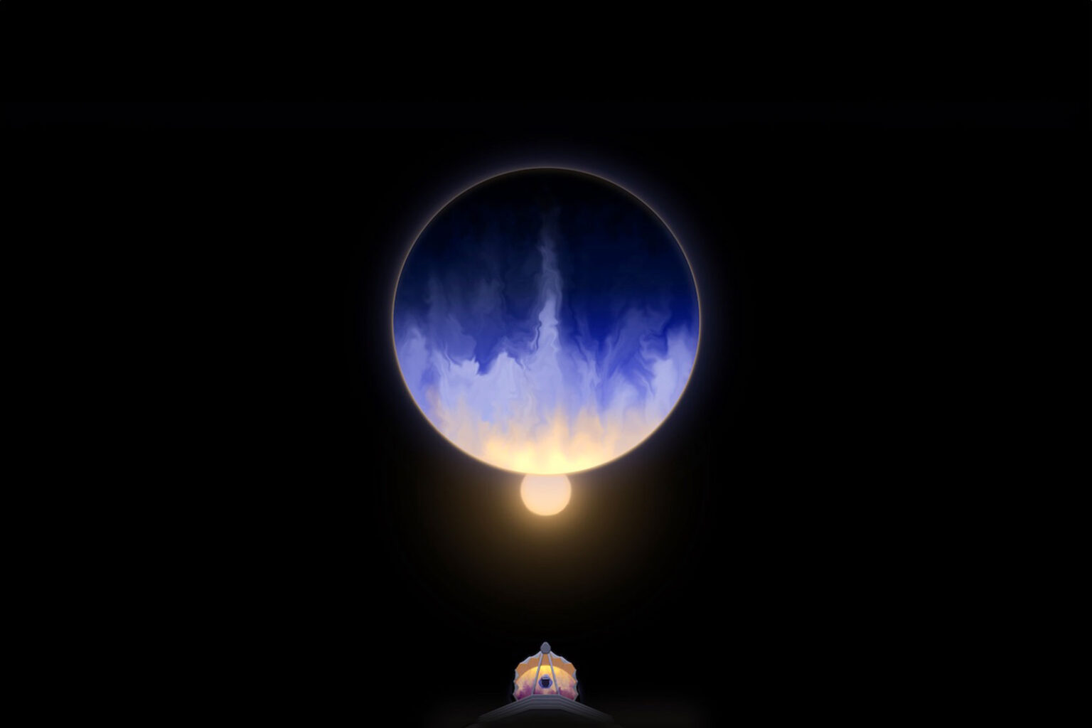 Inflated Jupiter-sized planet has a uniquely uneven atmosphere, study ...