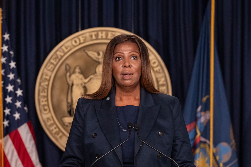 "Listen here, sweetheart": Trump ally threatens NY AG Letitia James ...
