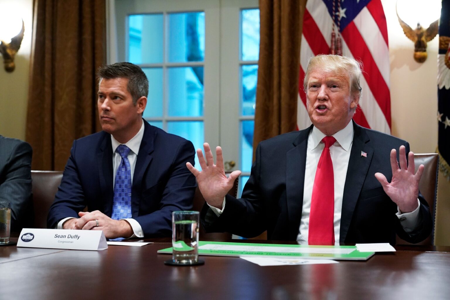 The king of his Cabinet: Trump’s display of White House power is an ...