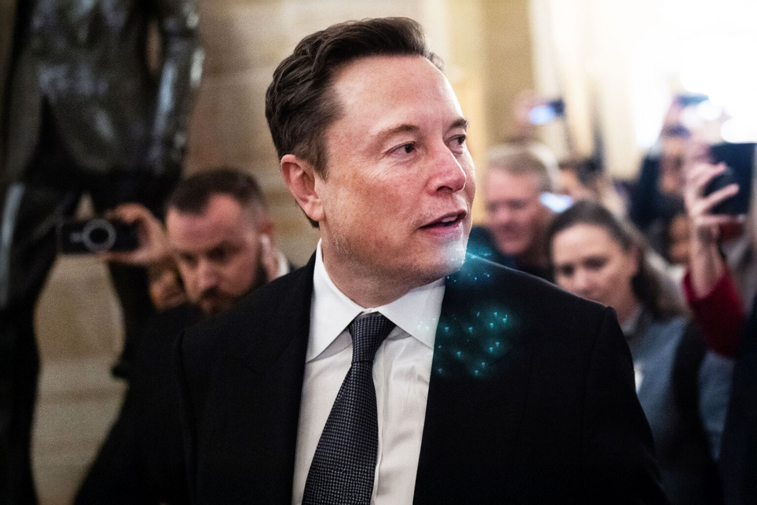 "They don't have the money": Musk pokes holes in Trump's AI investment ...