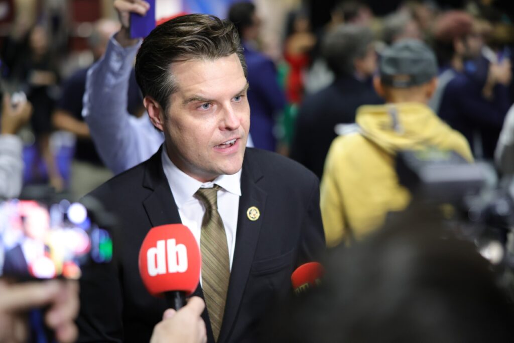 Matt Gaetz has a new gig lined up as an anchor on conservative news ...