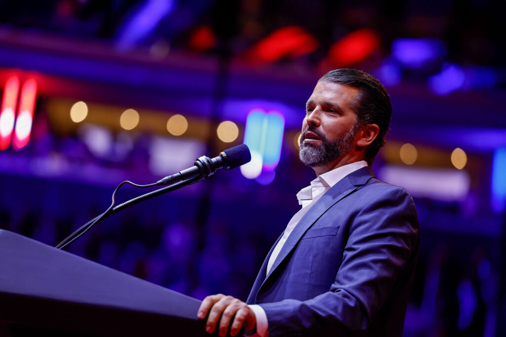 Lawmakers accuse Trump admin of "staggering" corruption over Don Jr ...