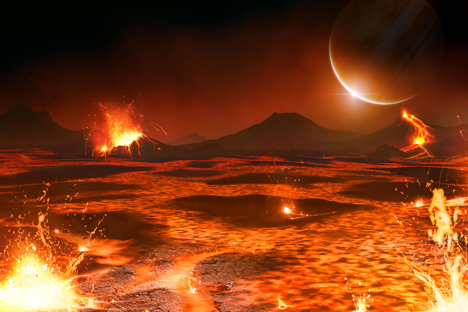 Volcanoes on a moon of Jupiter erupted larger than Lake Superior ...