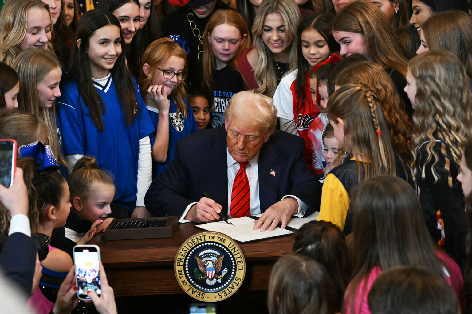 "'Women' is a banned word": Trump uses trans panic to strip rights from ...