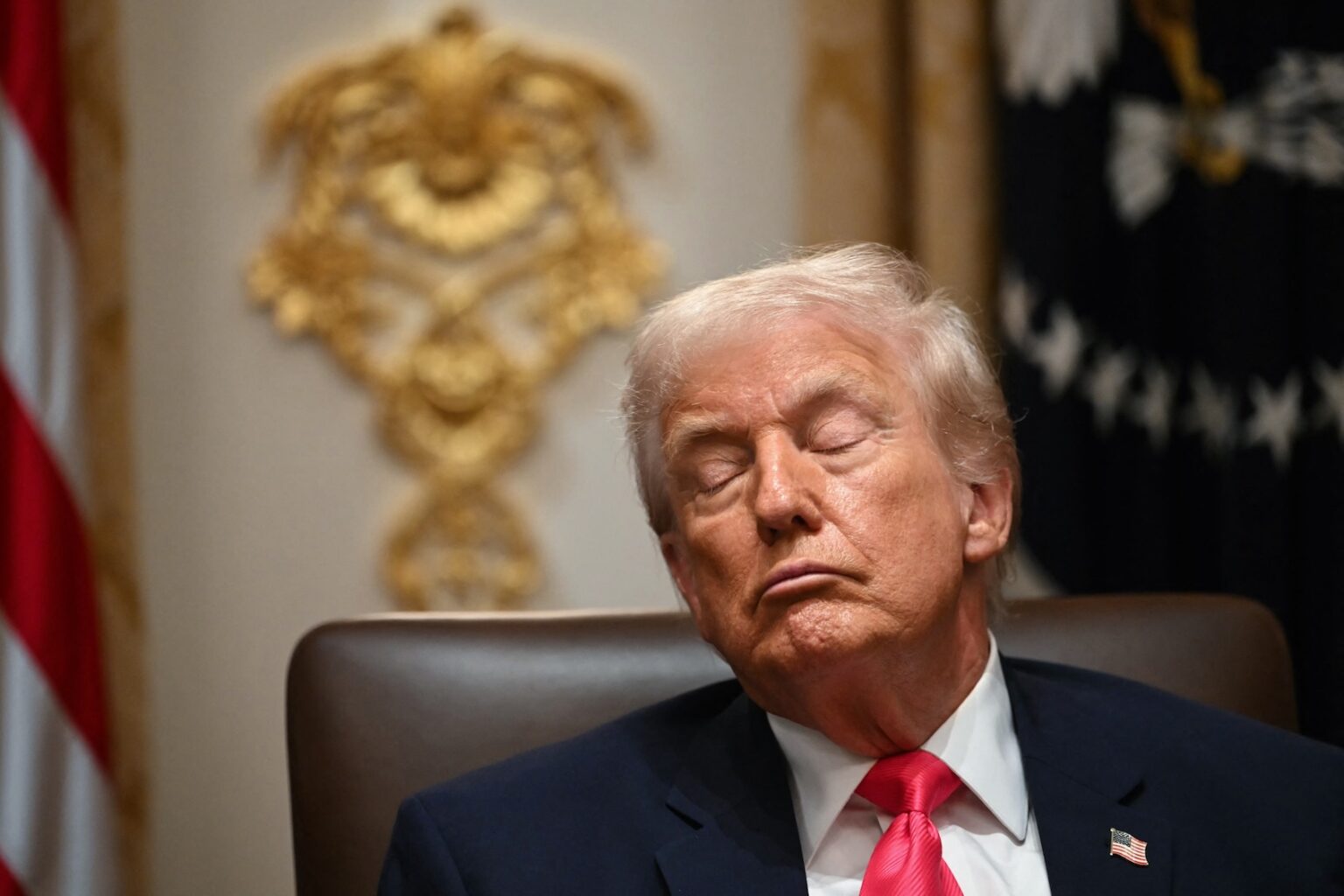 Donald Trump is the sleepy president of an exhausted country - Salon.com