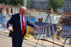Trump’s vision of the White House is starting to look like a fortress ...