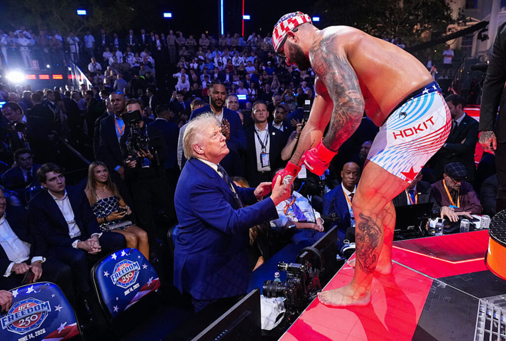 UFC fight can't hide MAGA men's weakness
